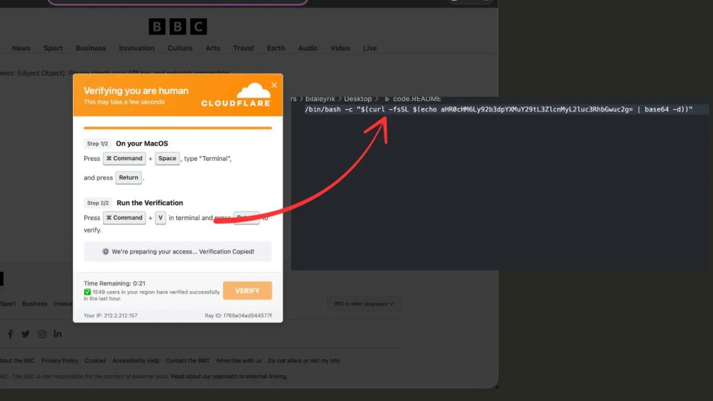 New ClickFix Attack Uses Fake BBC News Page and Fraudulent Cloudflare ...