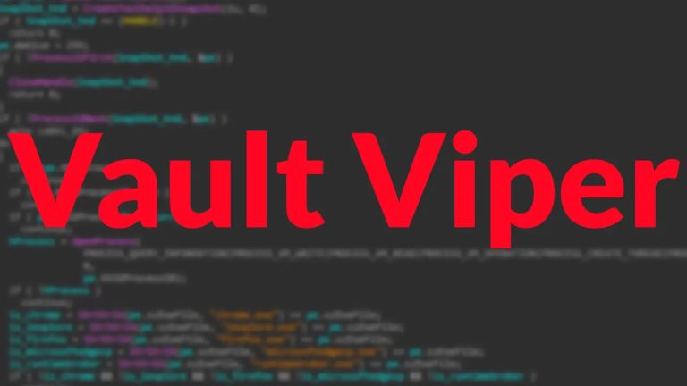 Vault Viper Exploits Online Gambling Websites Using Custom Browser to ...
